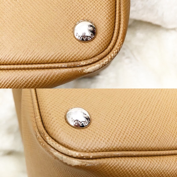 Prada | Bags | Prada Double Covered Strap Cuir Saffiano Medium | Poshmark
